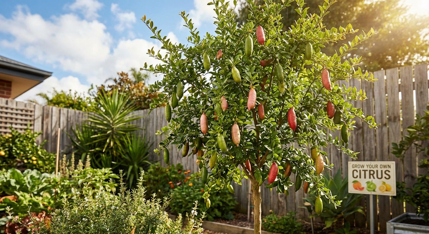 Australian Finger Lime Tree, the Rainforest Citrus Caviar – US Citrus ...