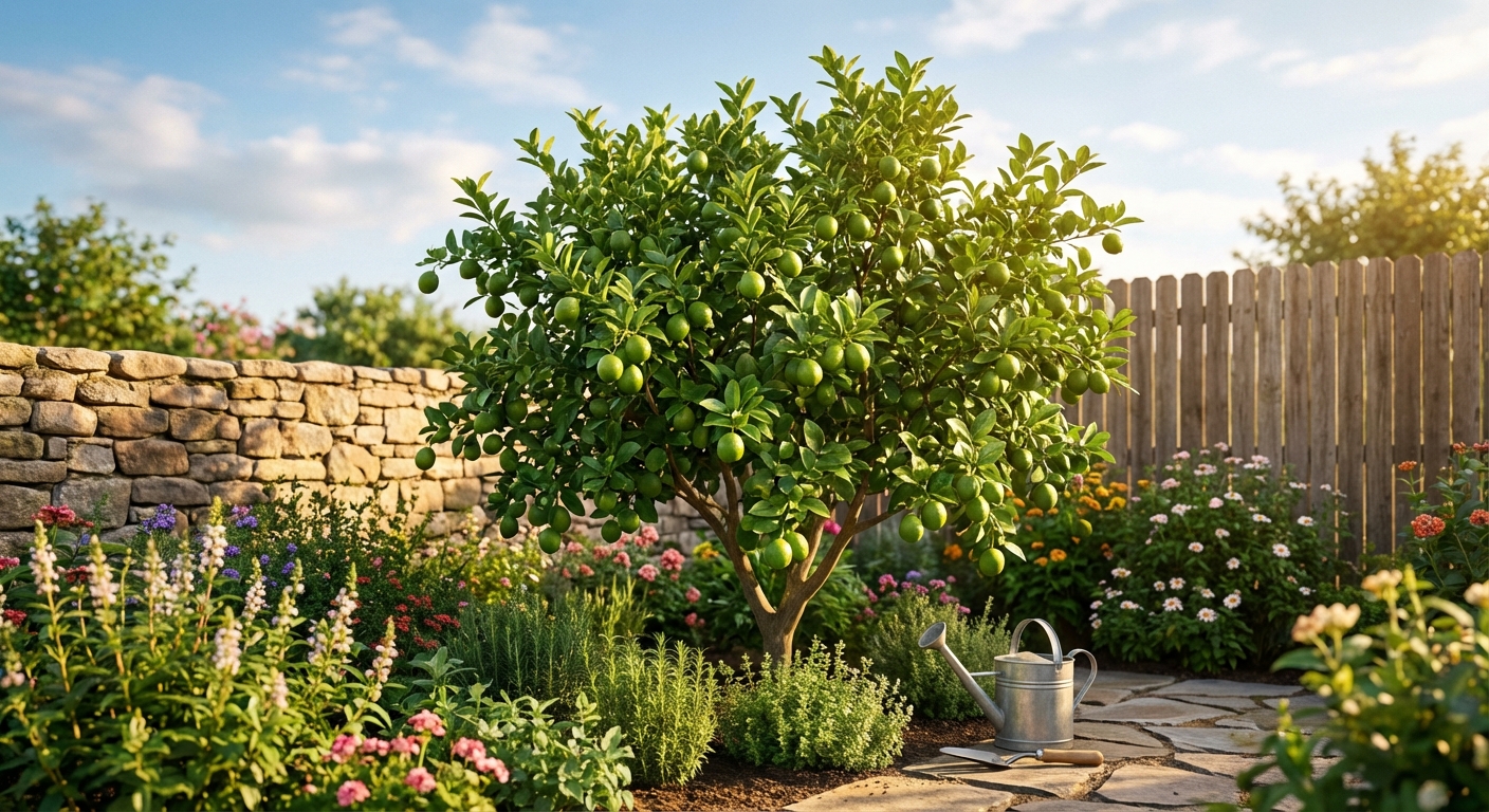 Persian Lime Tree – Seedless Bar Lime Chefs Love – US Citrus Nursery
