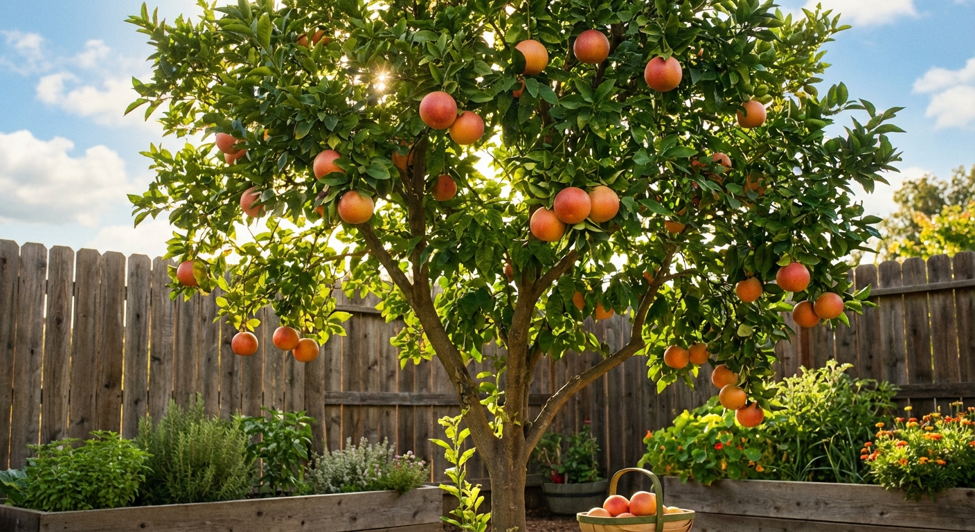 Rio Red Grapefruit Tree, the Texas Legend Dr. Skaria Helped Make State ...