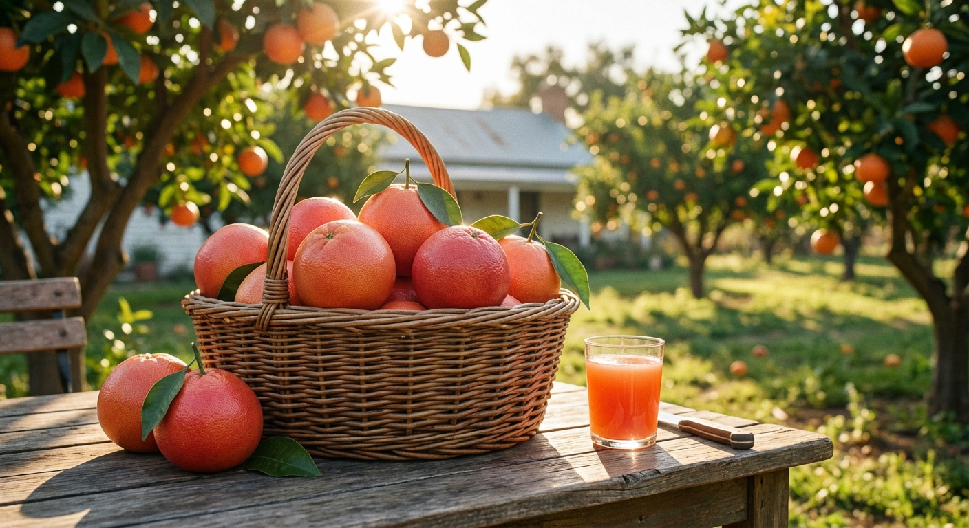 Rio Red Grapefruit Tree, the Texas Legend Dr. Skaria Helped Make State ...